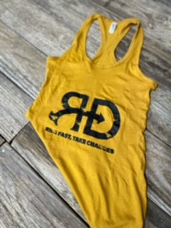 RD Cotton Tank, Mustard | Rocket Donkey